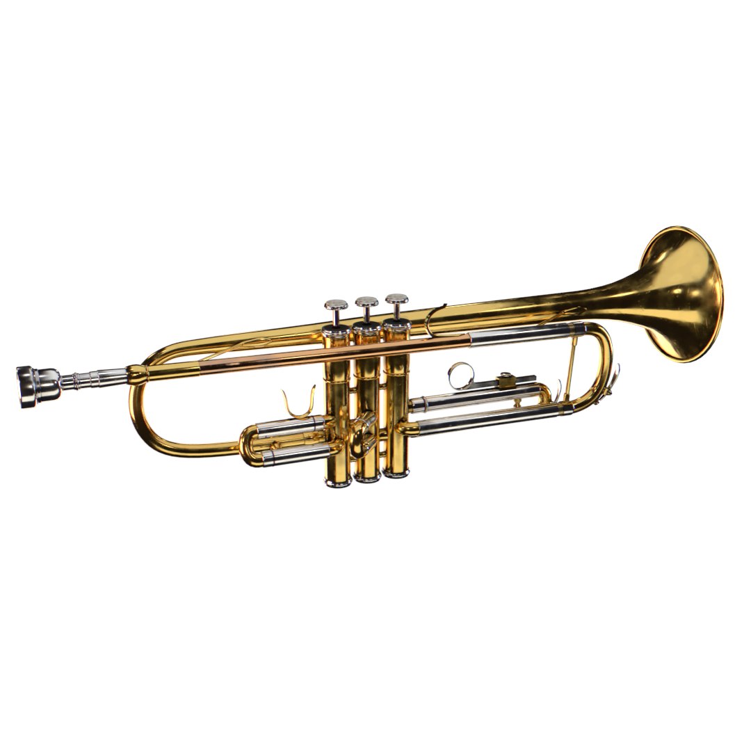 Trumpet 3D Model - TurboSquid 2269251