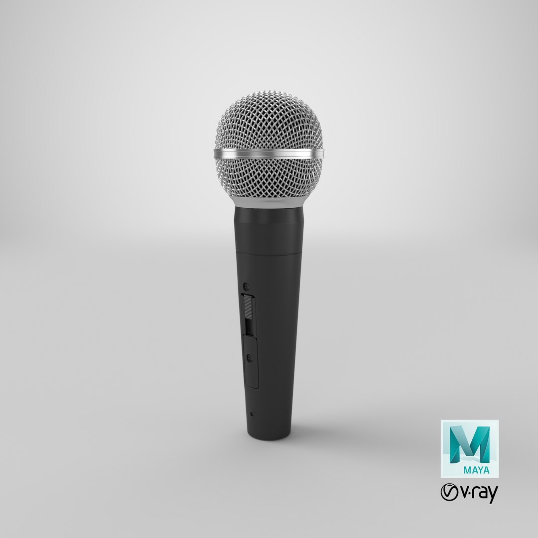 Real Microphone Model - TurboSquid 1633056