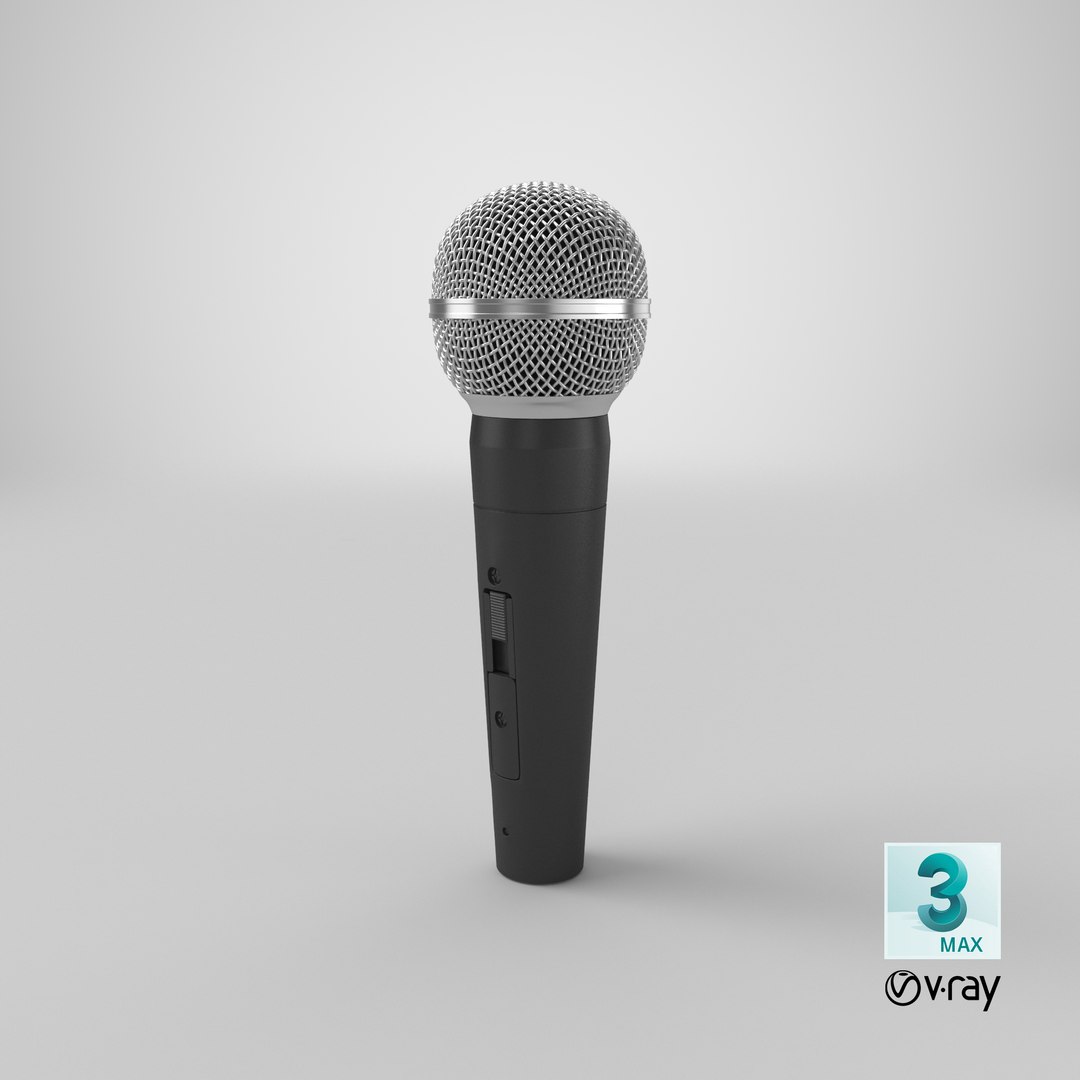 Real Microphone Model - TurboSquid 1633056