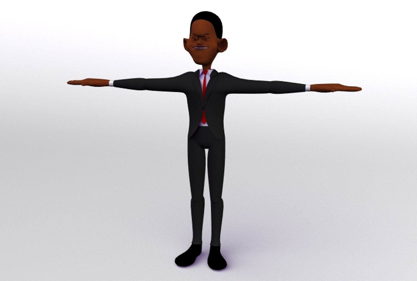 3d president character