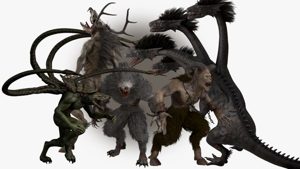3D model Monster Pack - TurboSquid 1872326