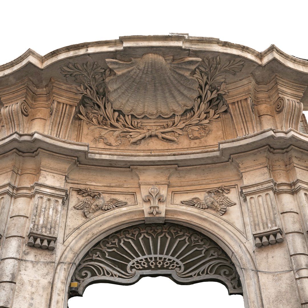 3D Model Ancient Roman Gate - TurboSquid 2304325