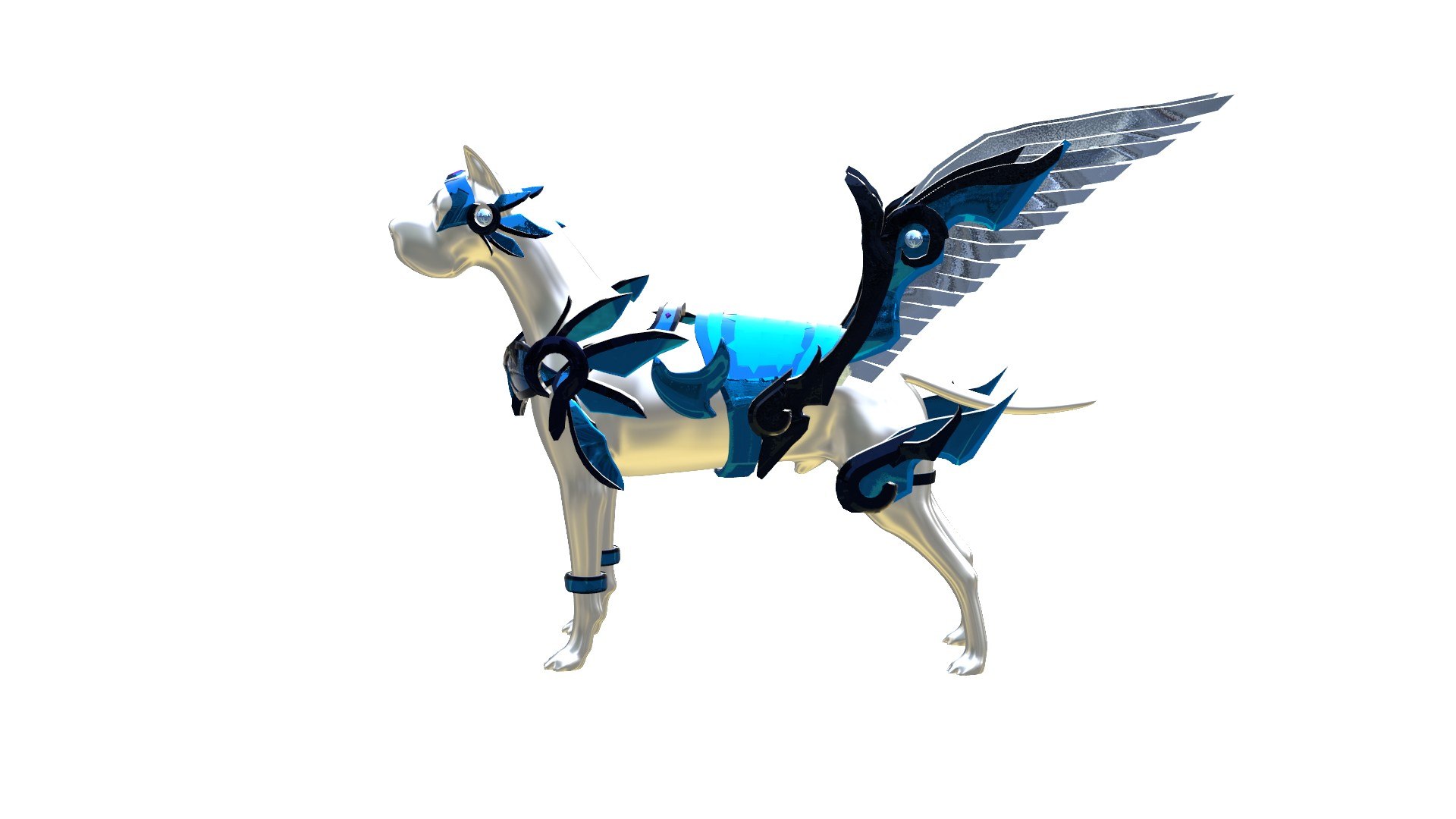Dog Armor Fantasy 3D model - TurboSquid 2152987