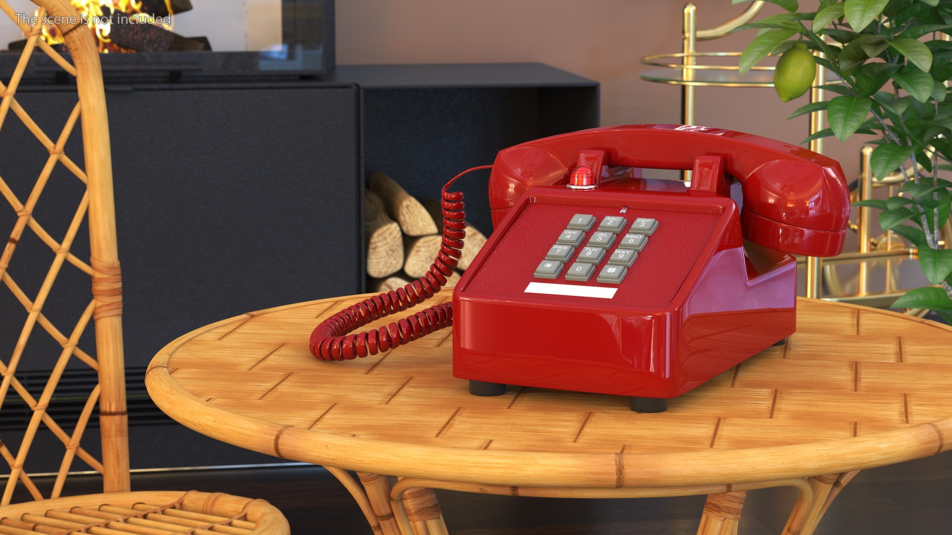 3D Bittel Vintage Retro Telephone - TurboSquid 1789447