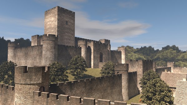 modelo 3d Medieval City - TurboSquid 2056138