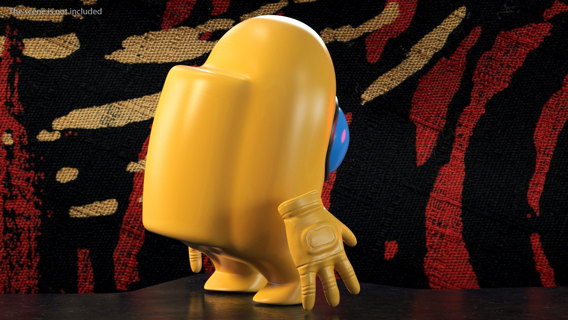 3D Among Us Sad Character Yellow Model - TurboSquid 2003854