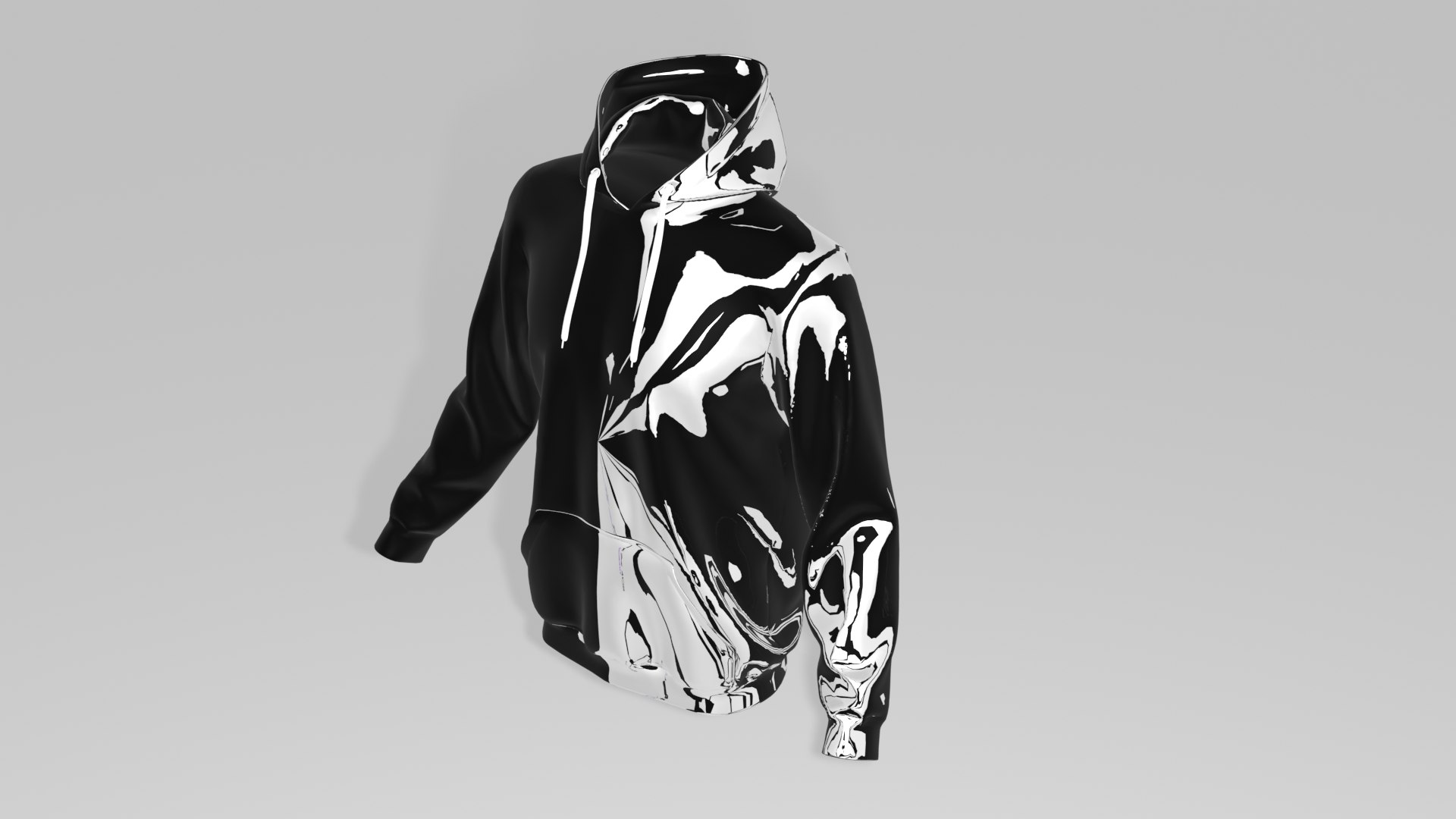Hoodie pattern 3D model - TurboSquid 1982866