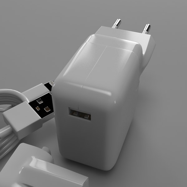 3D adaptor iphone phone model - TurboSquid 1672028
