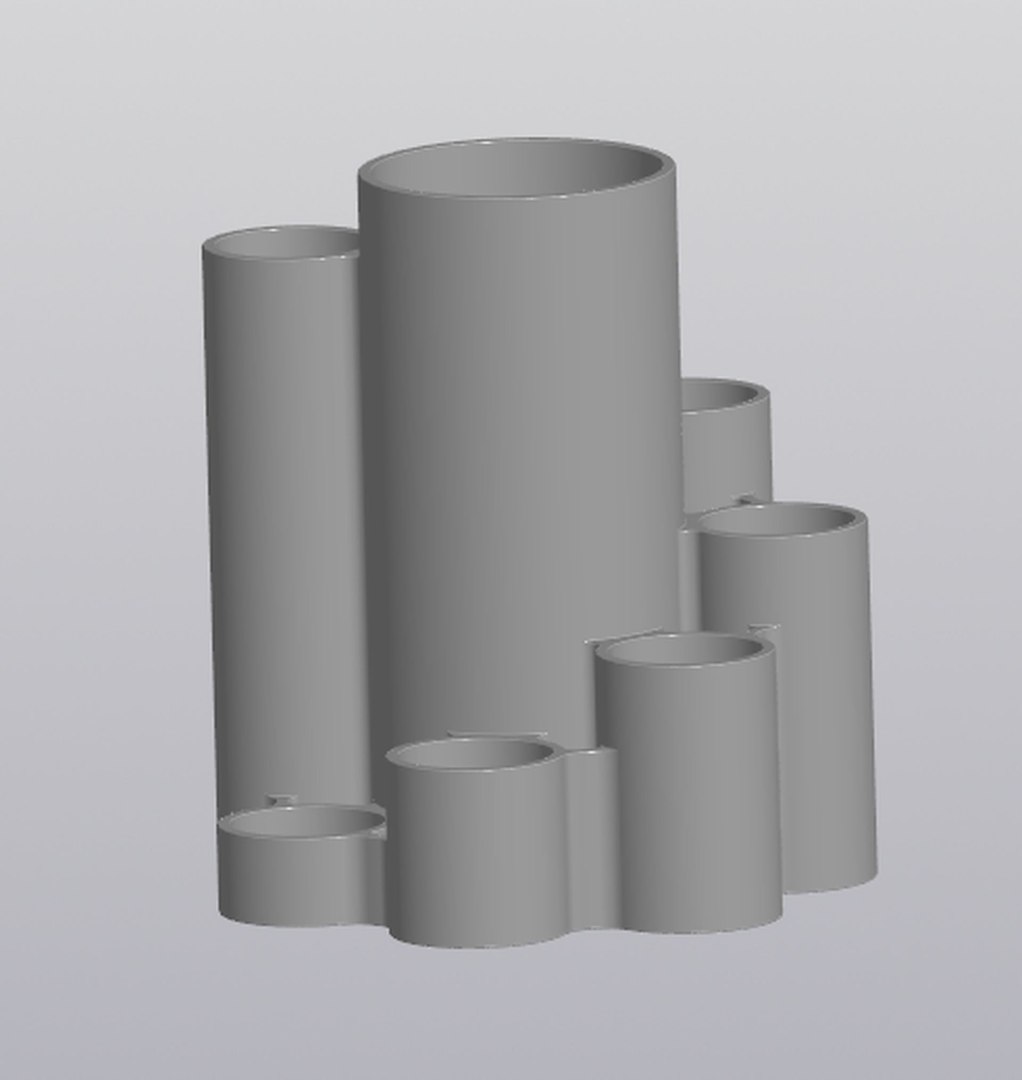 Pipes Organizer 3D Model - TurboSquid 1950086