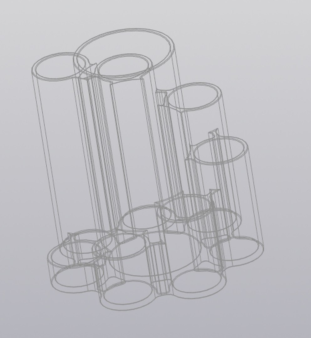 Pipes Organizer 3D Model - TurboSquid 1950086