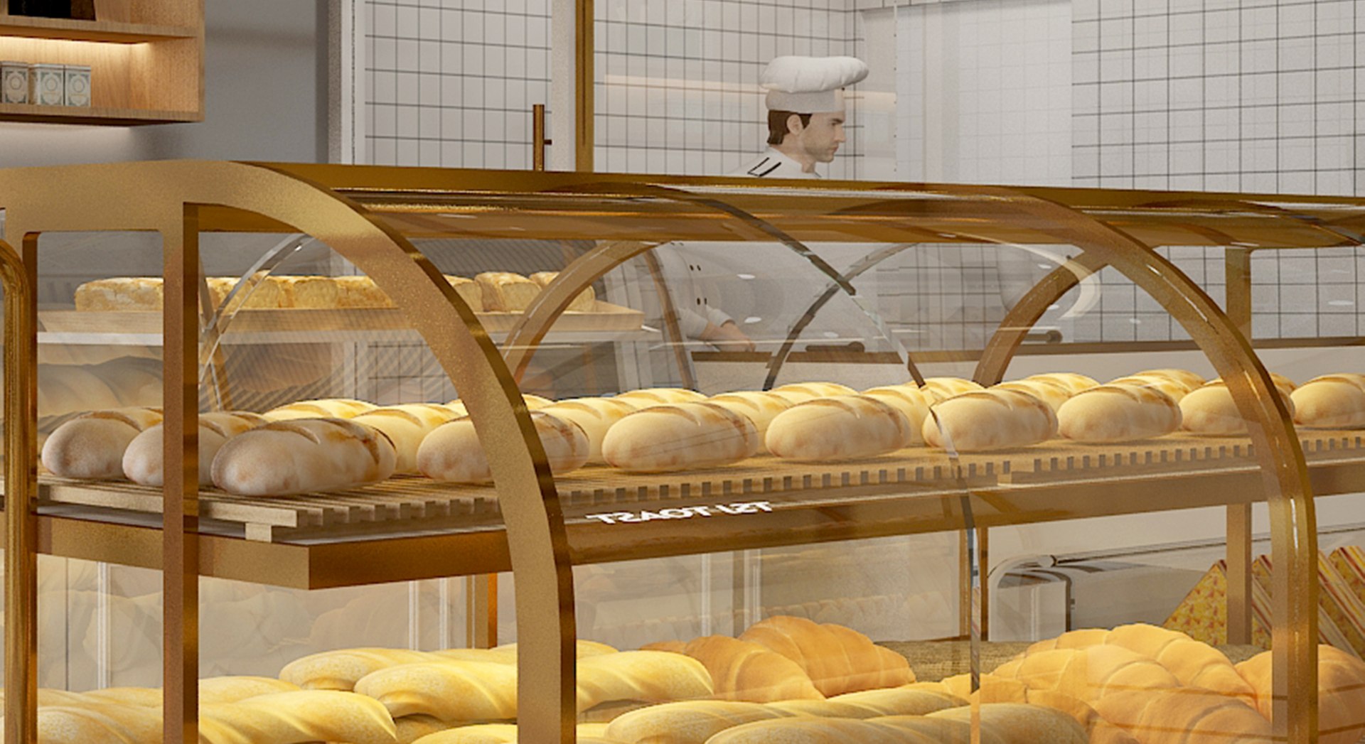 3D Modern Bakery Model - TurboSquid 2032978