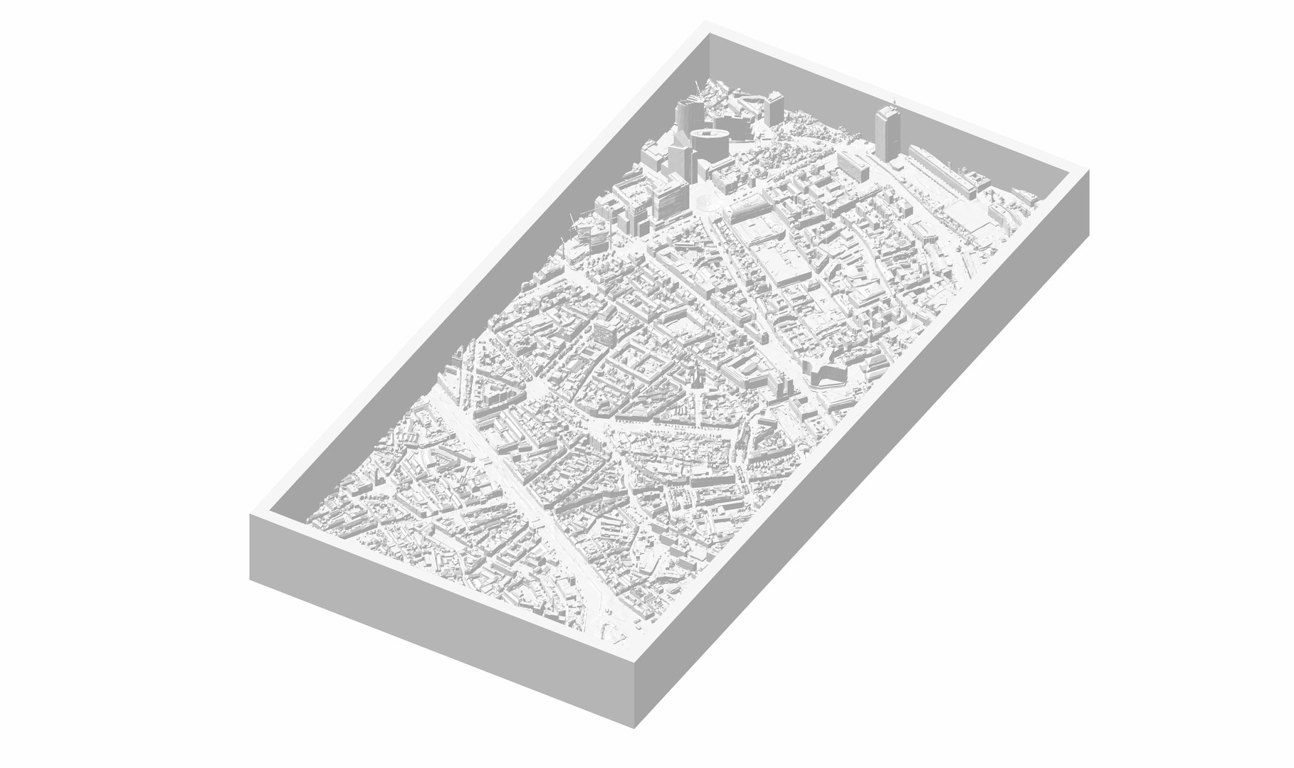 Brussels City Center 3D Model - TurboSquid 1838950