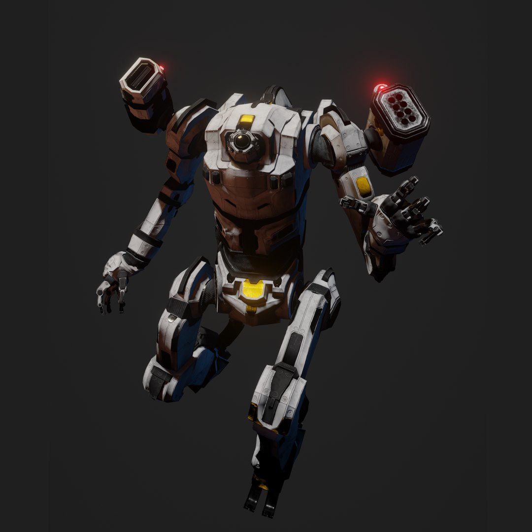 3D Model MECH SUIT - TurboSquid 2132556