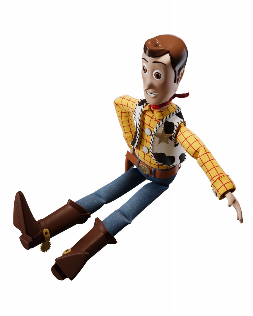 Woody Toy Story 3D Model - TurboSquid 1545600