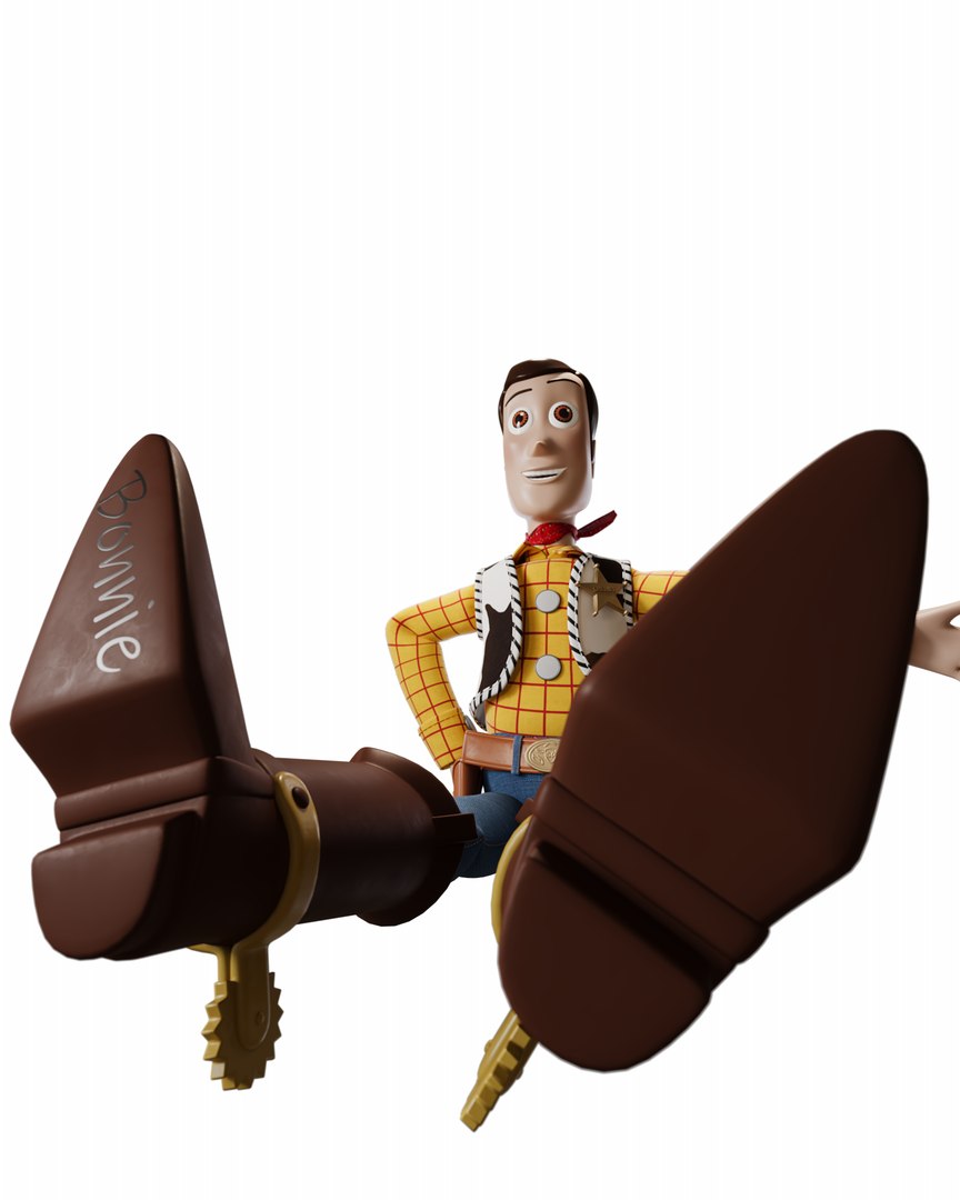 Woody Toy Story 3D Model - TurboSquid 1545600