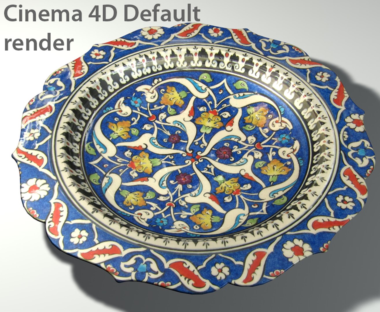 3d traditional hand bowl