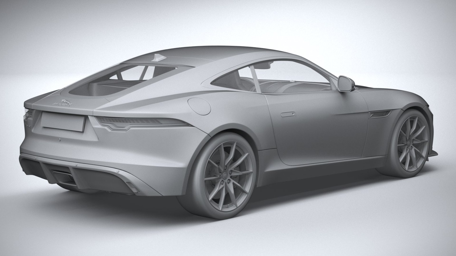 F-type Regular Coupe 3D Model - TurboSquid 1493035