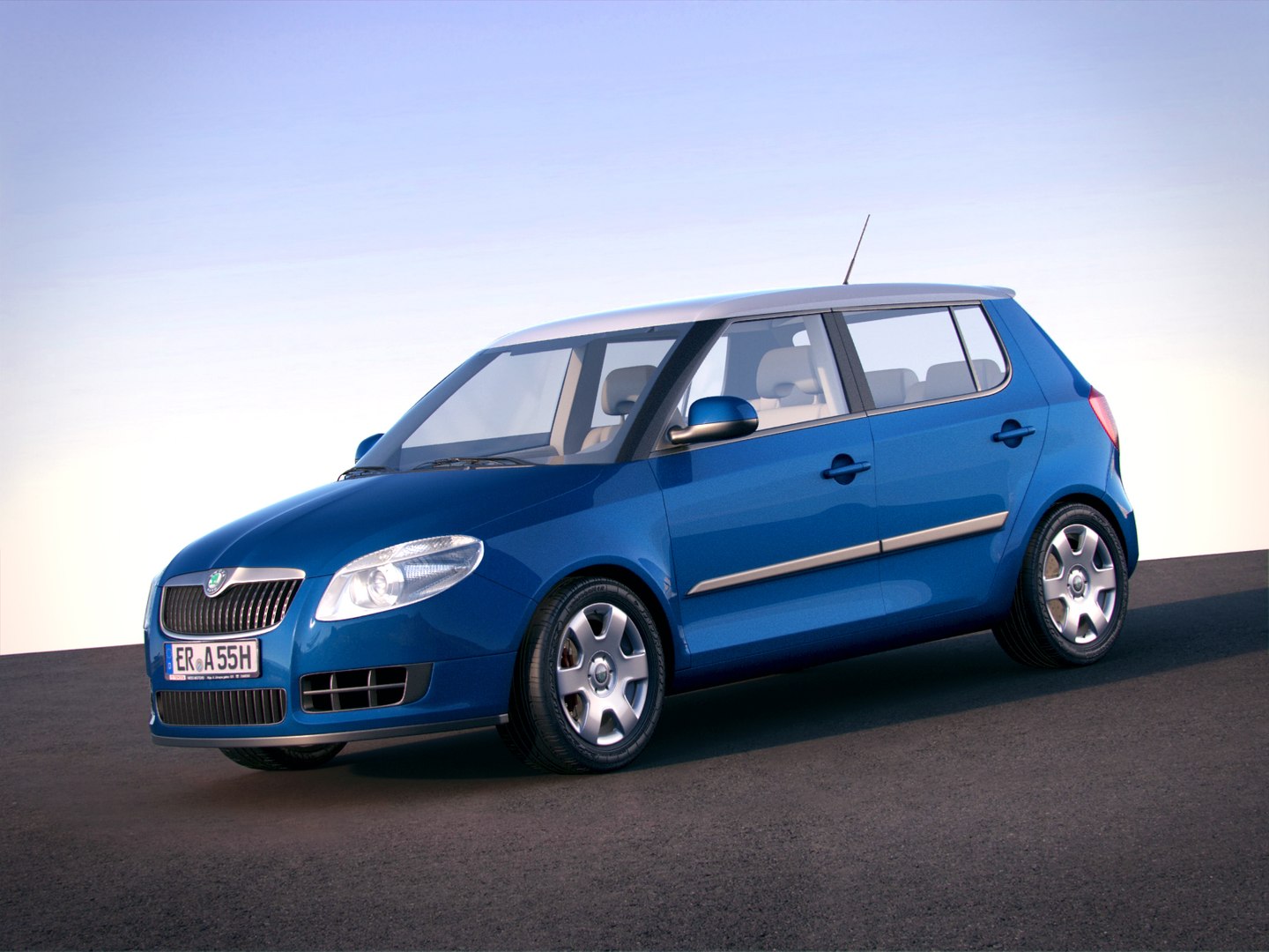 Max Skoda Fabia Blueline