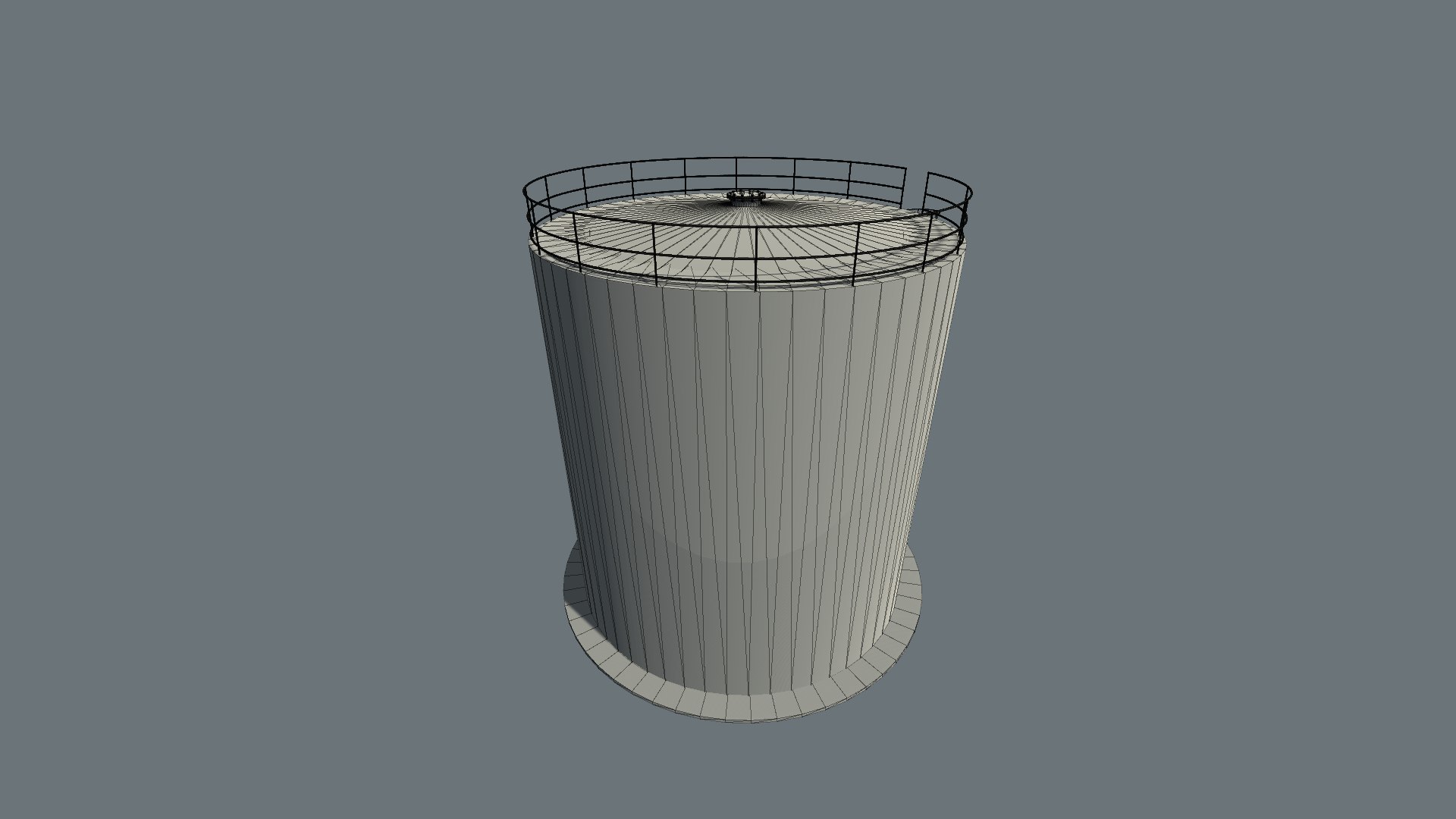 3D Vertical rust tank model - TurboSquid 1728405