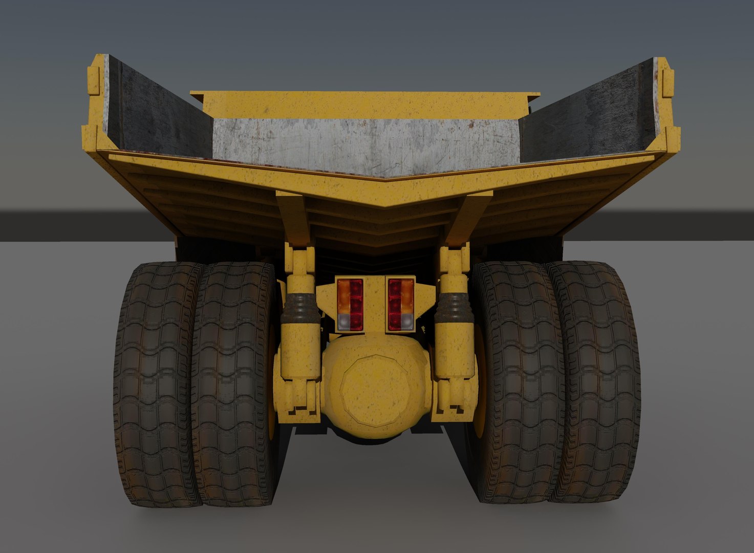 3d Model Dump Truck