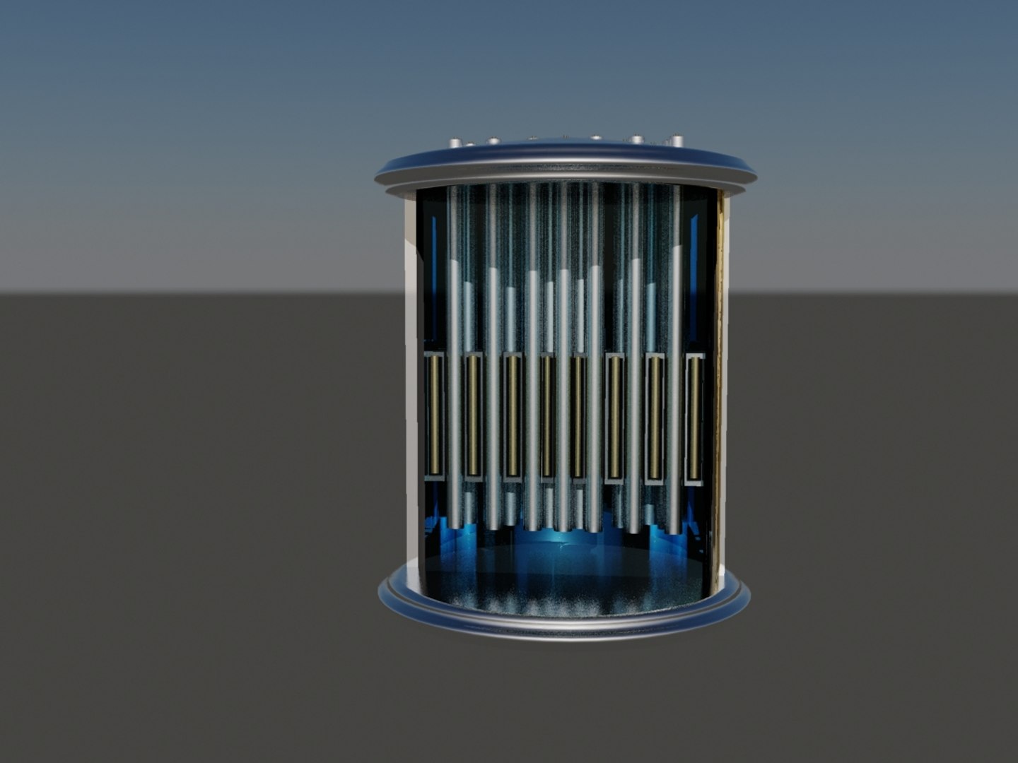 3d max atomic reactor produce energy
