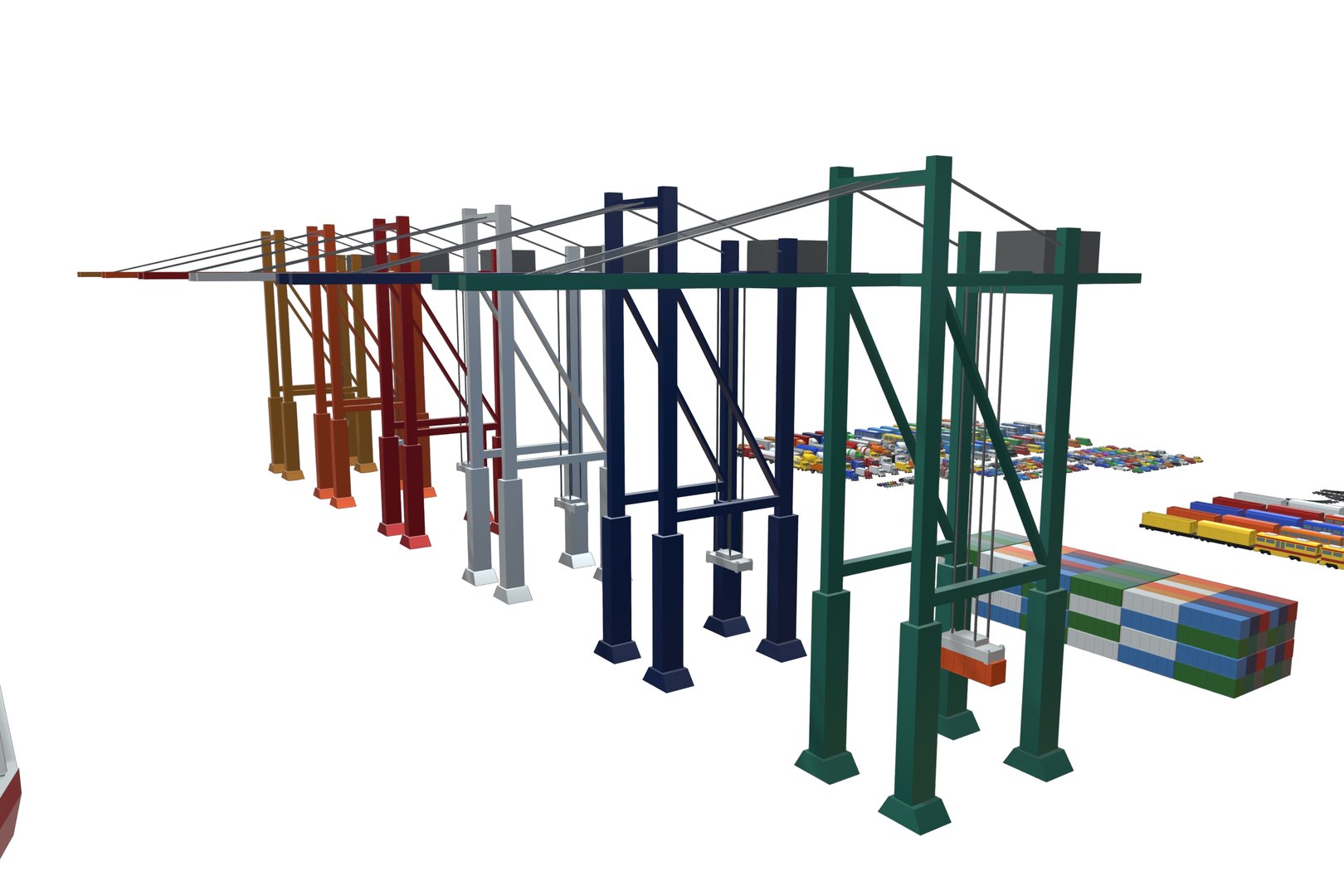 3D model Transport Collection - Low Poly - Cartoon - TurboSquid 2147403