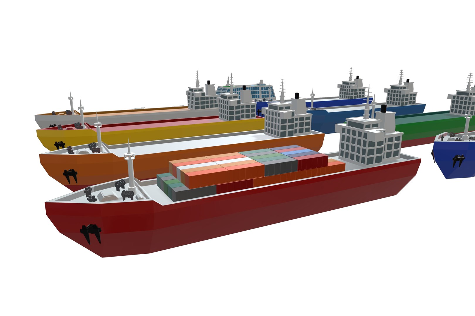 3D model Transport Collection - Low Poly - Cartoon - TurboSquid 2147403