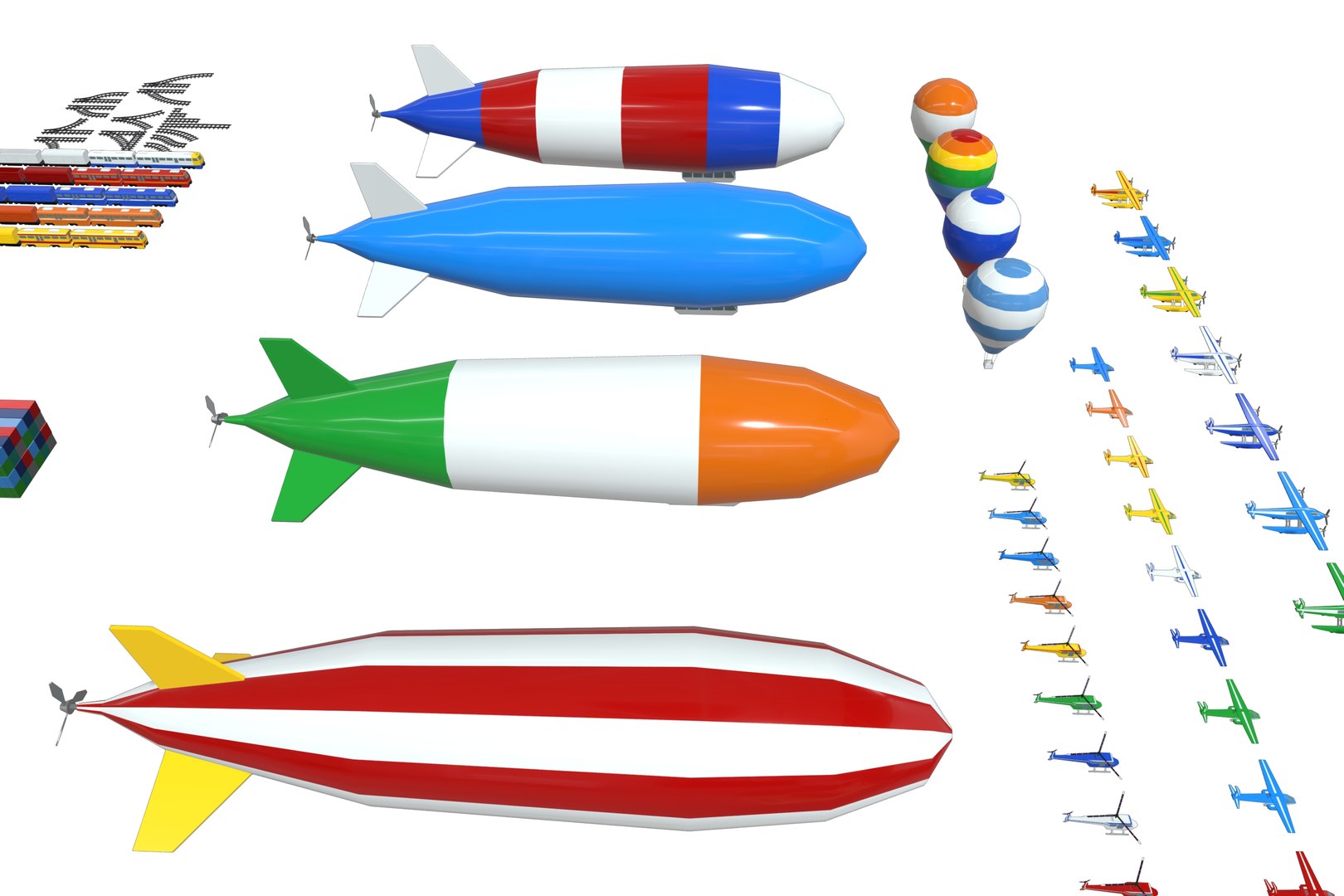 3D model Transport Collection - Low Poly - Cartoon - TurboSquid 2147403