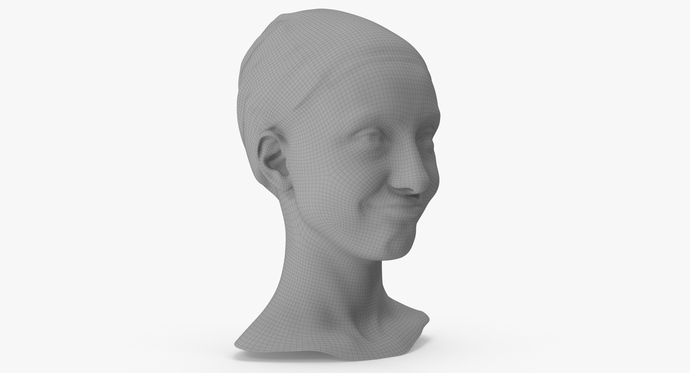 Joy Human Head Chin Raiser AU17 Clean Scan(1) 3D model - TurboSquid 1718921