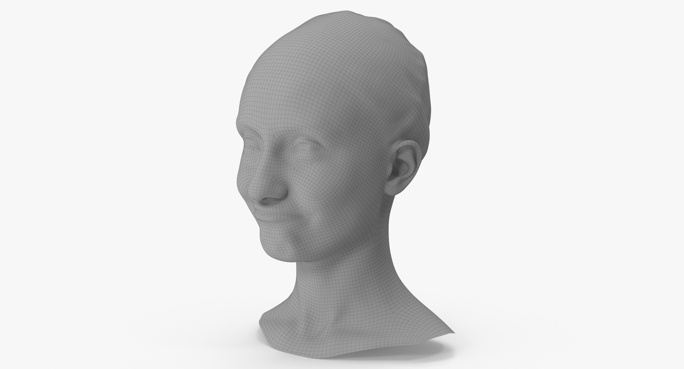 Joy Human Head Chin Raiser AU17 Clean Scan(1) 3D model - TurboSquid 1718921