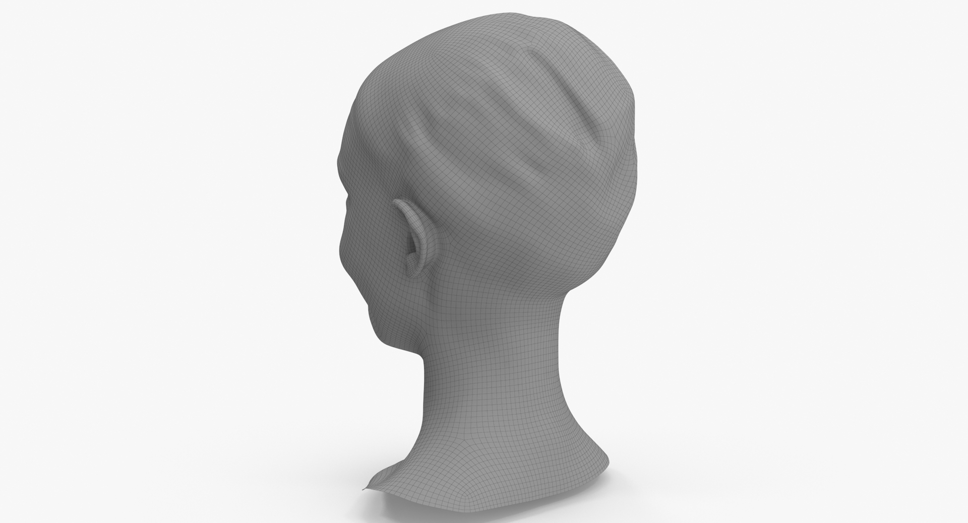 Joy Human Head Chin Raiser AU17 Clean Scan(1) 3D model - TurboSquid 1718921