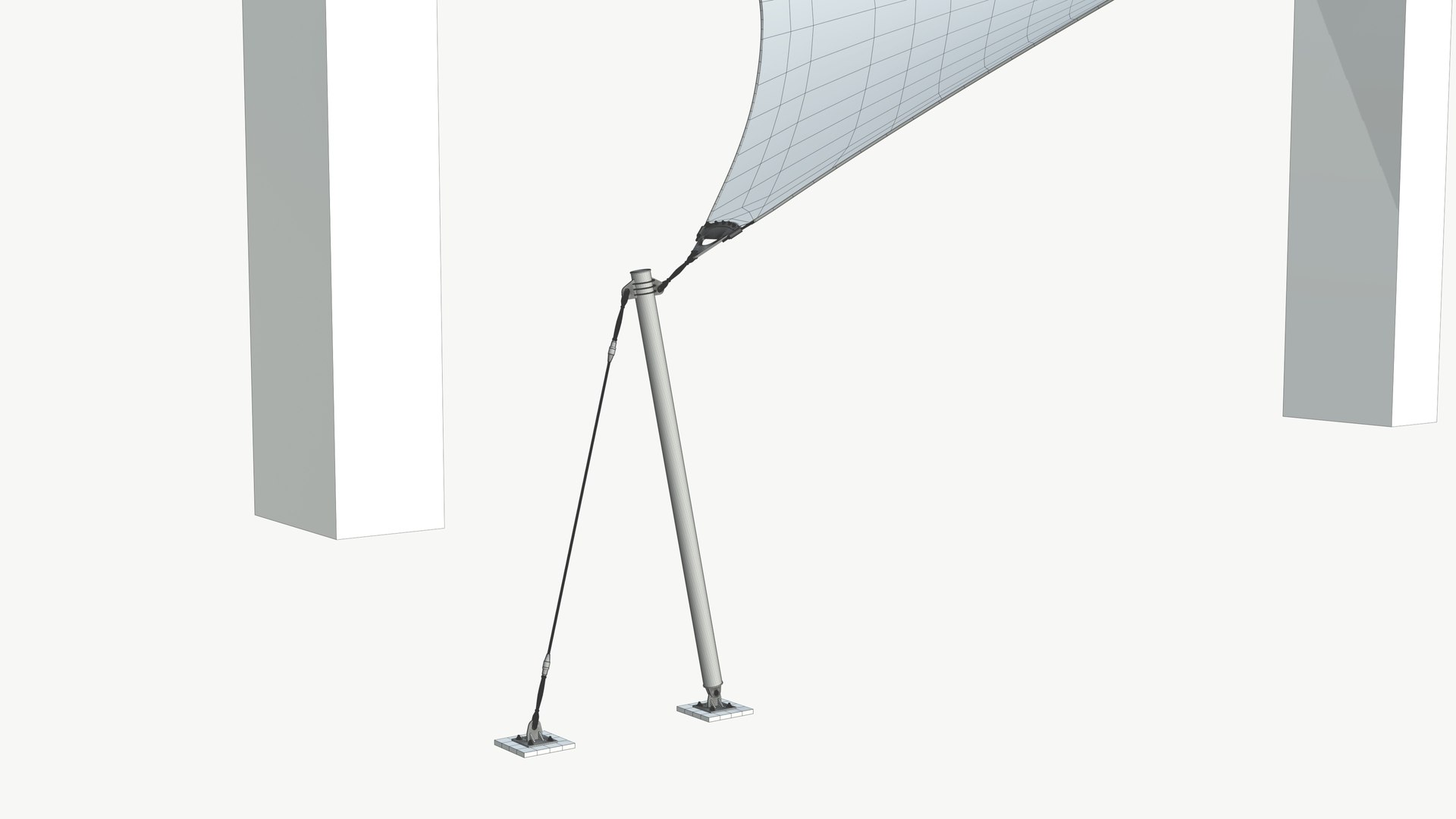 Tensile Structure Fashion Design 3D Model - TurboSquid 2121545