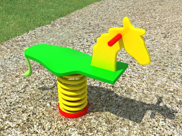 playground 3d model
