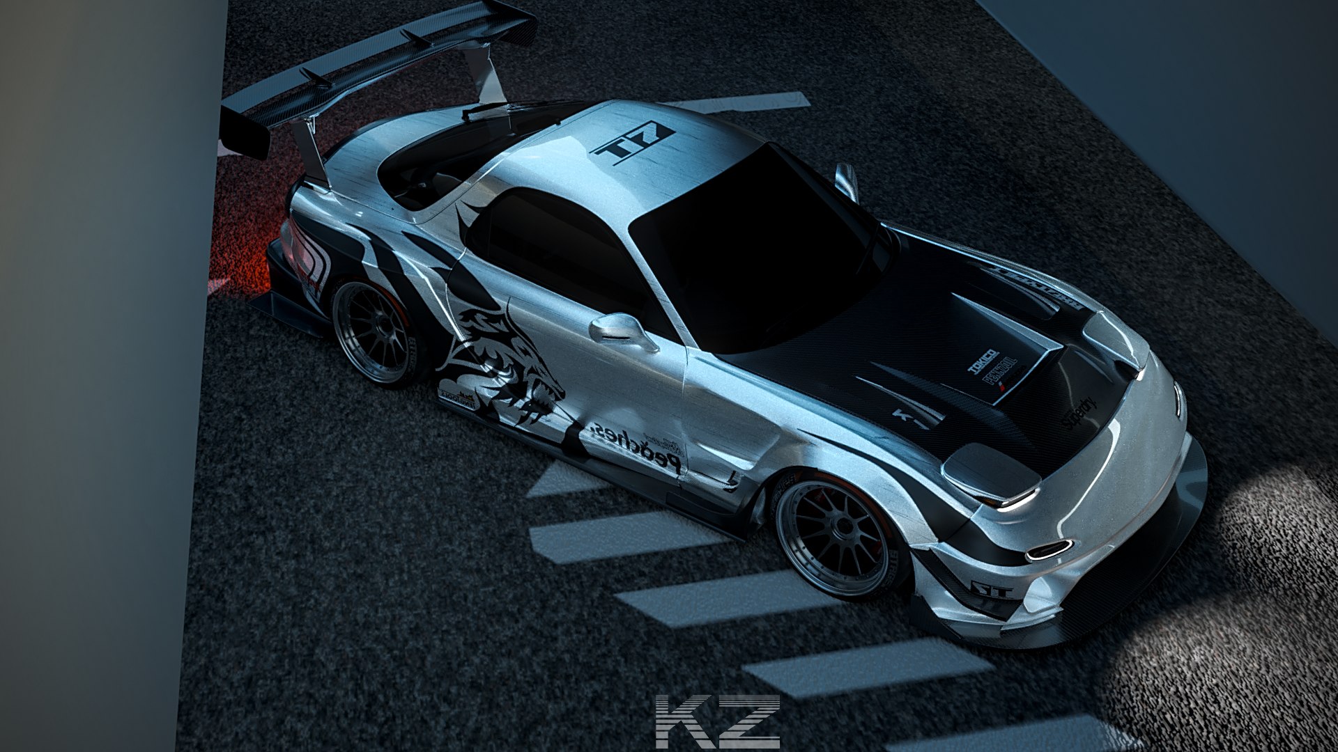 TIGERX7T -RX7 CONCEPT KIT 3D Model - TurboSquid 1845581