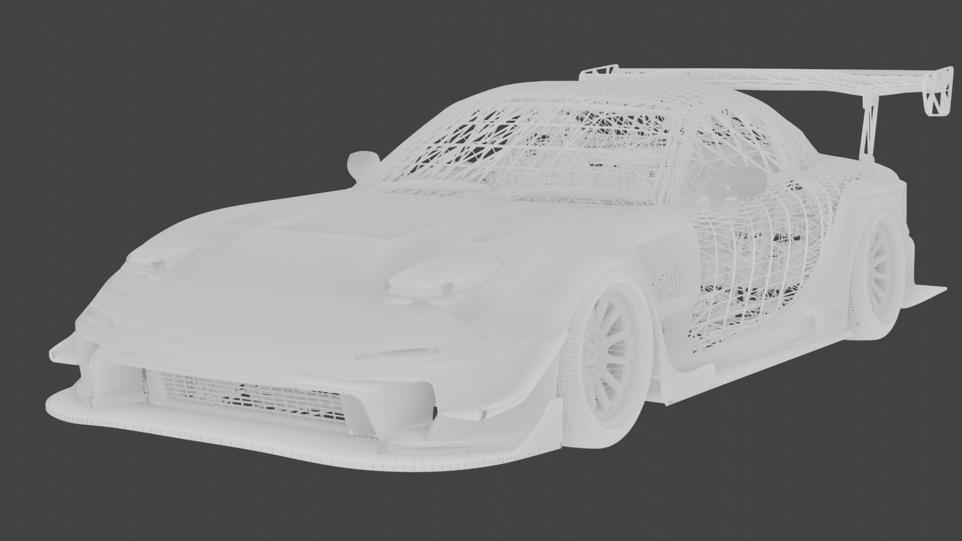 TIGERX7T -RX7 CONCEPT KIT 3D Model - TurboSquid 1845581