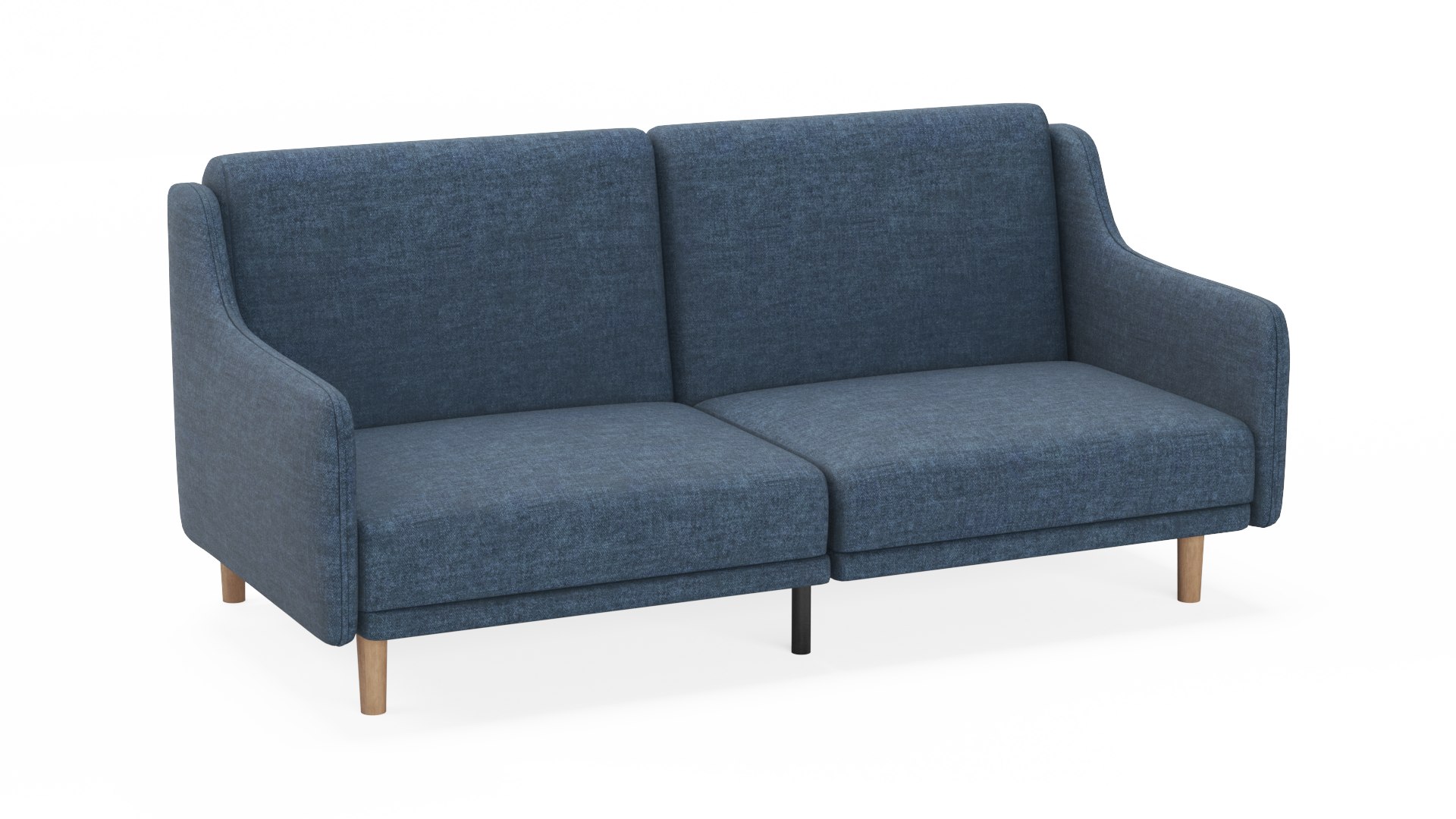 Flash Furniture Delphine Convertible Split Back Sofa 3D Model - TurboSquid 2242153