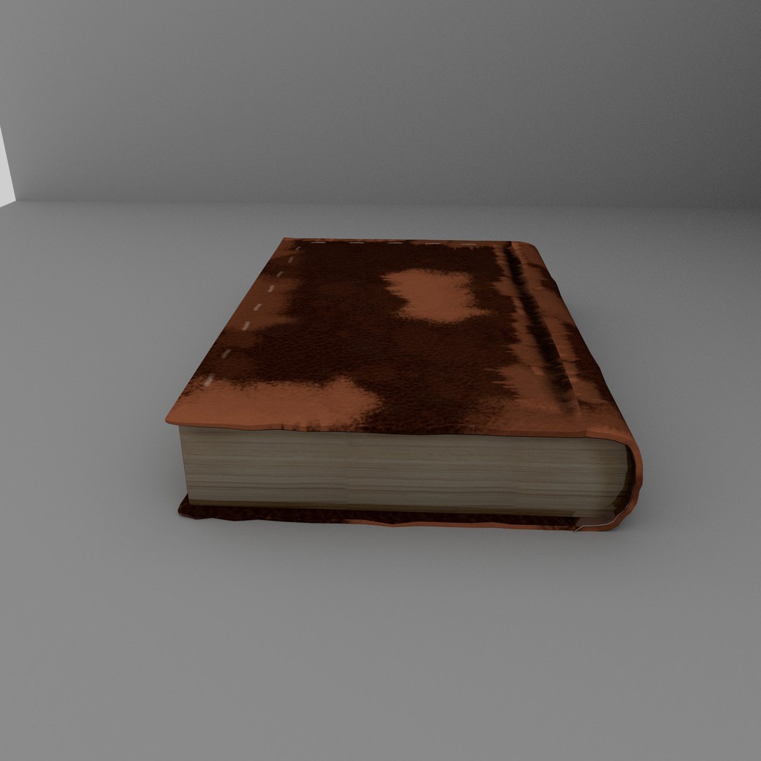 3D OLD BOOK Model - TurboSquid 2026761