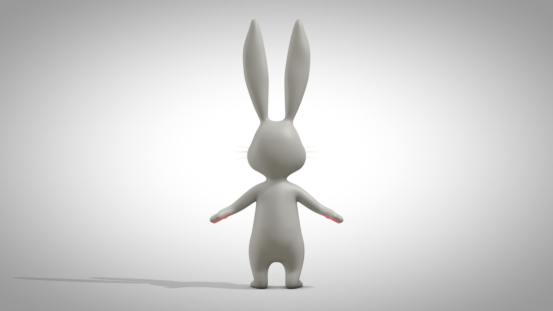 Cartoon Rabbit 3D - TurboSquid 2161611