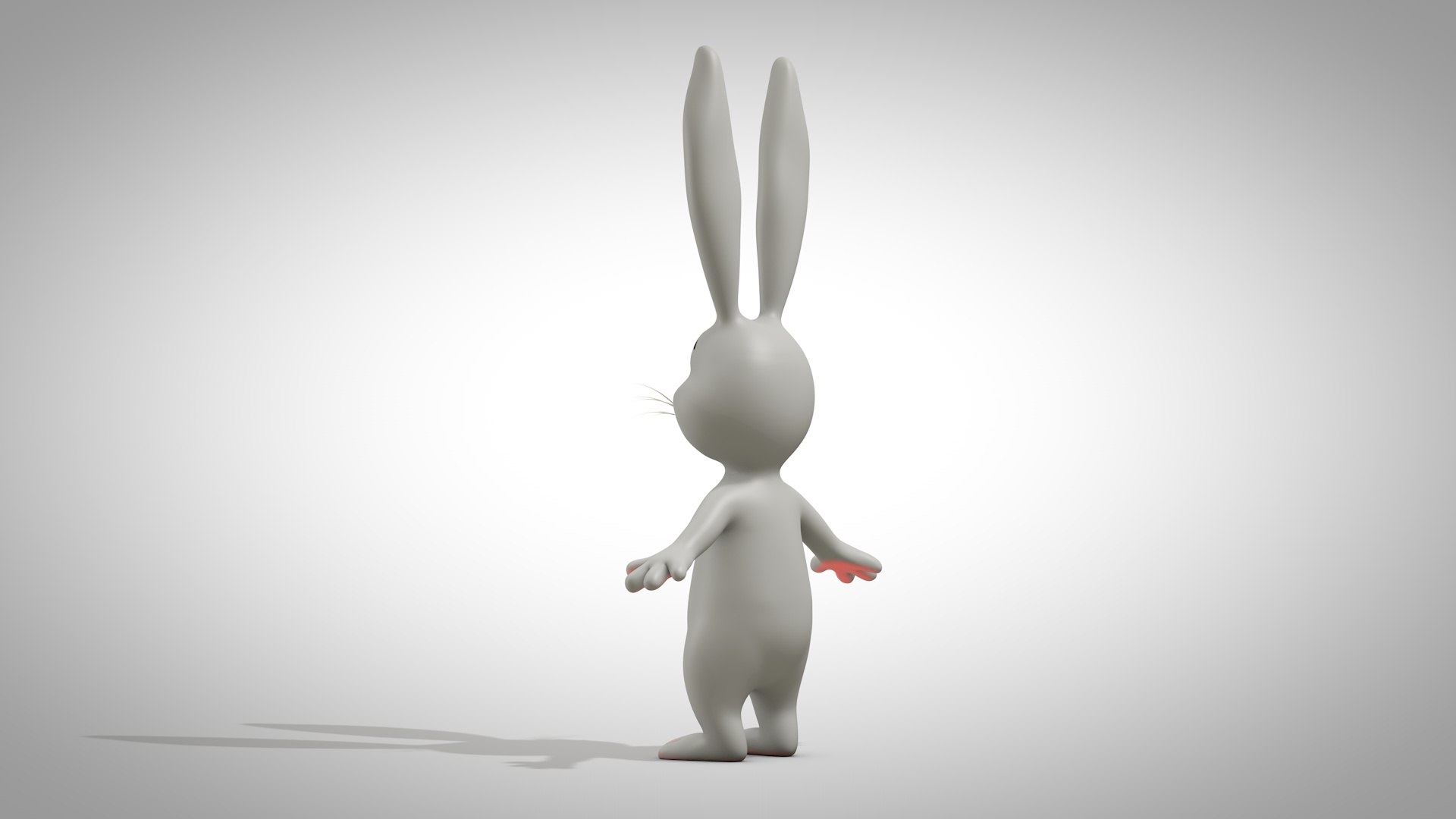Cartoon Rabbit 3D - TurboSquid 2161611