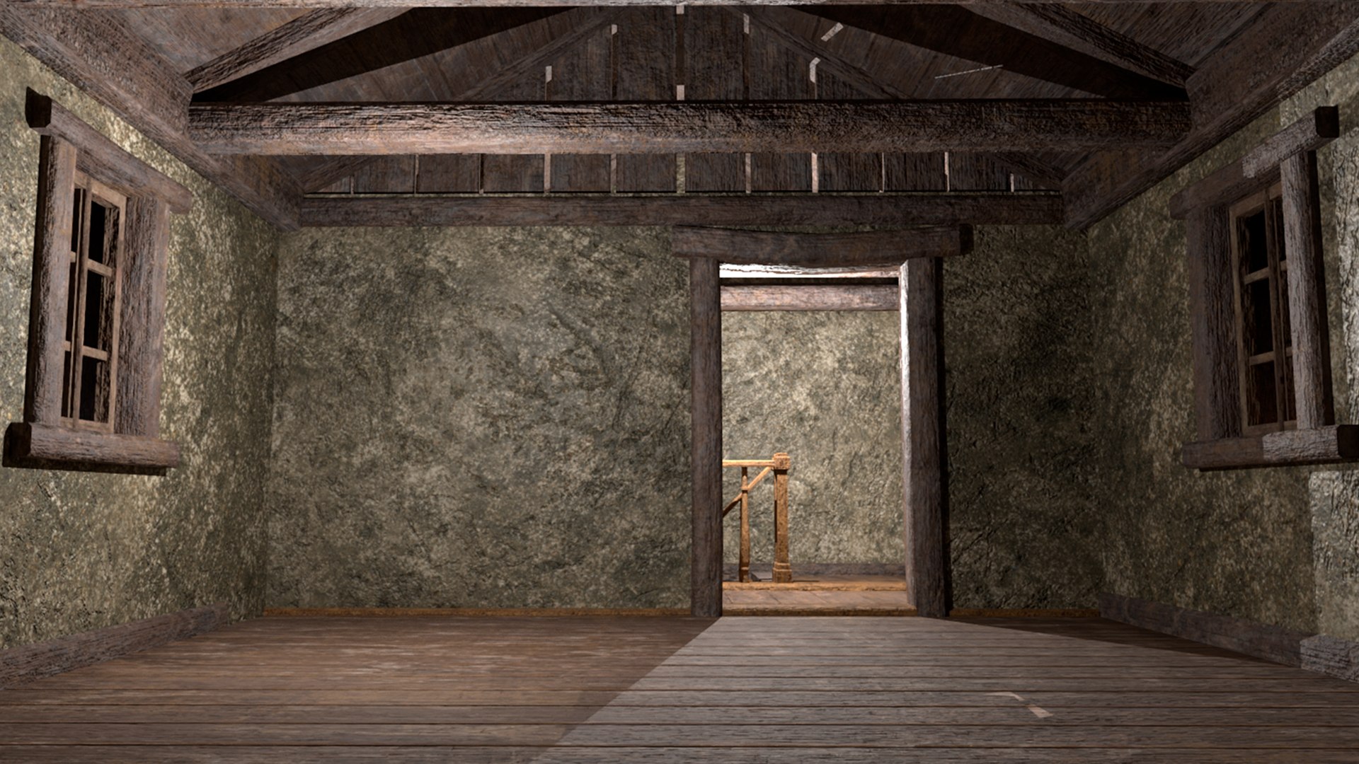 3D Realistic Medieval House - TurboSquid 2111483