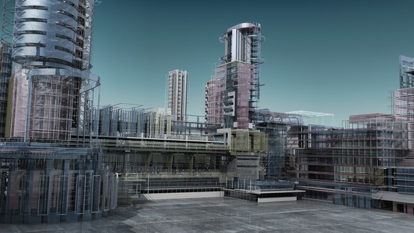 3D model abstract futuristic - TurboSquid 1660177