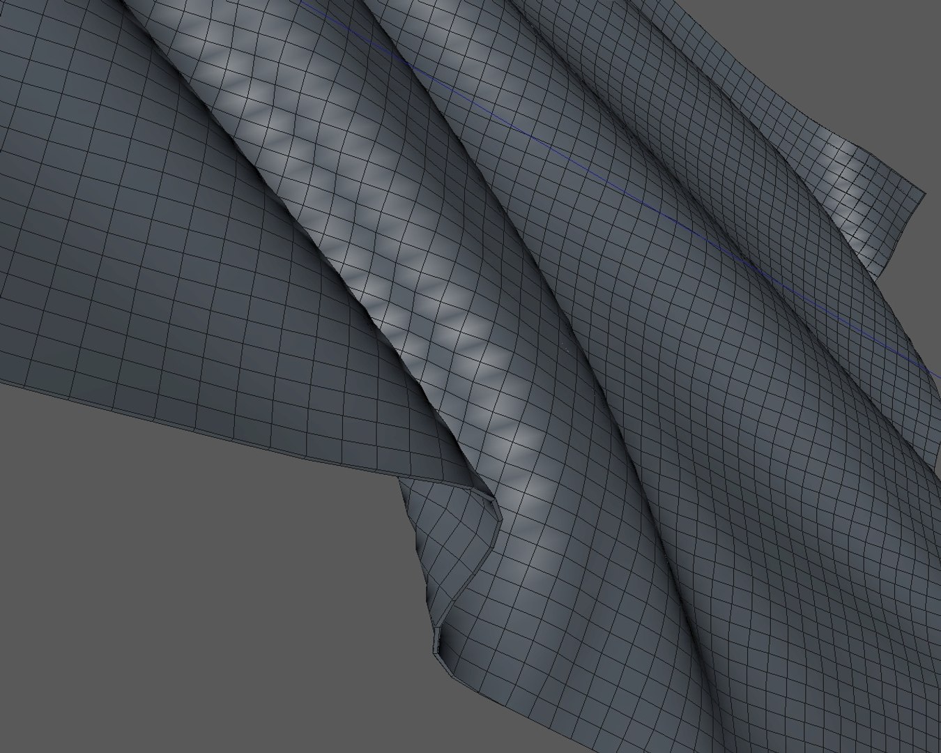 3d Flag Drapeau Model