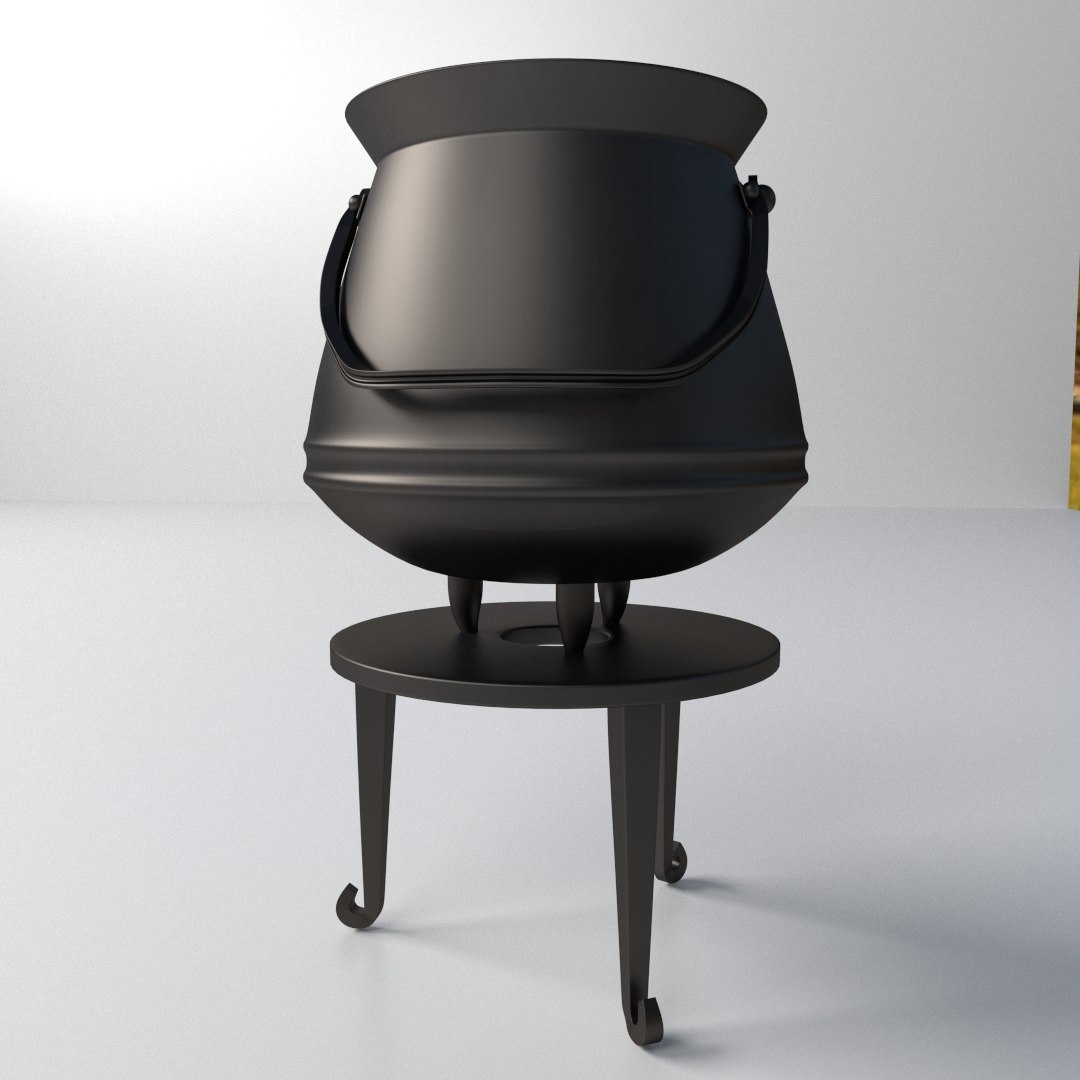 3d cauldron model