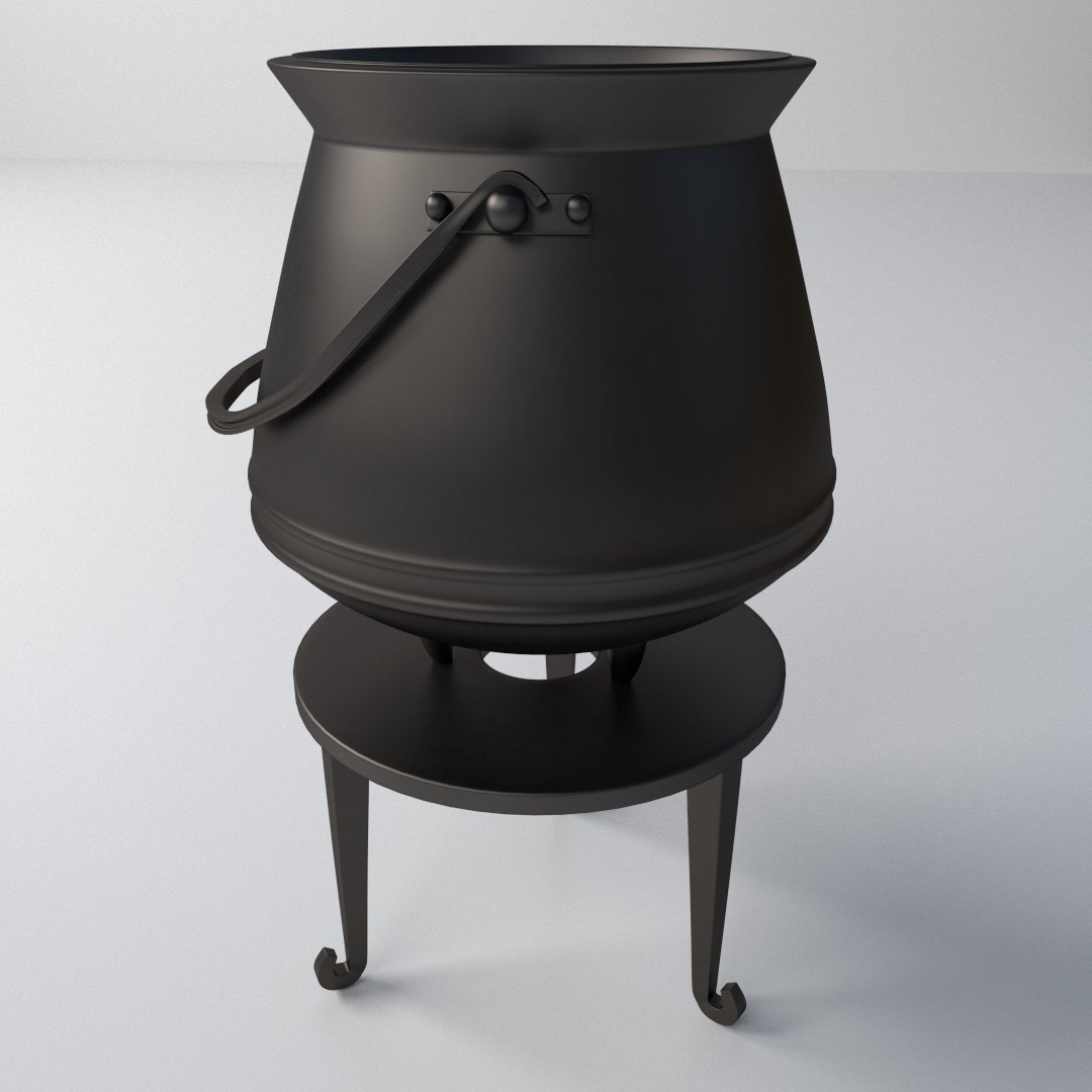 3d cauldron model