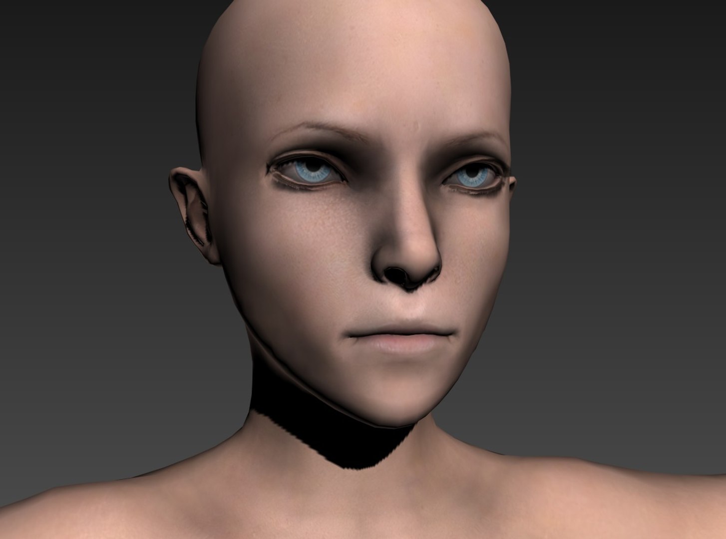 Female Human 3d Model