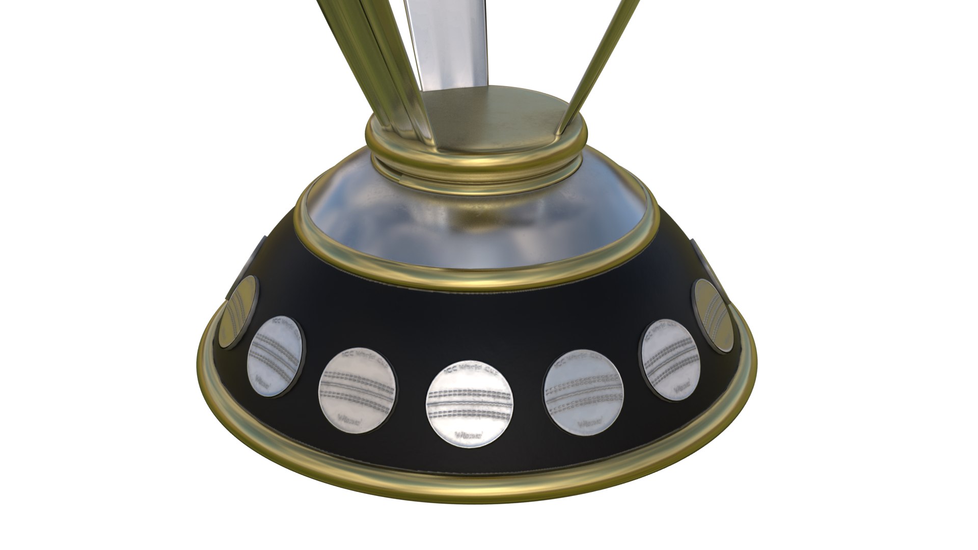 ICC Cricket World Cup Trophy 3D Model - TurboSquid 2118166