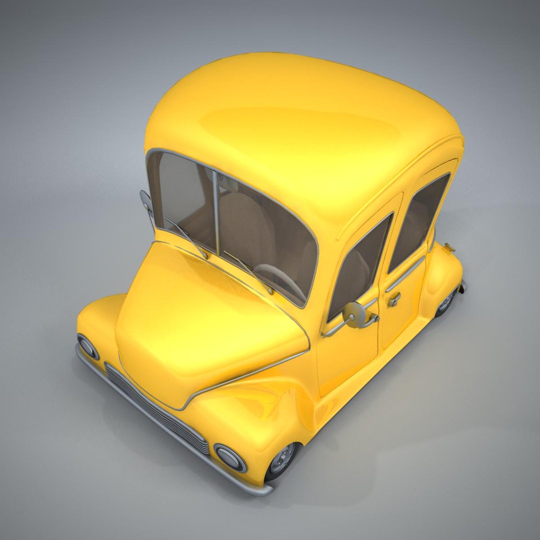 Cartoon Classic Car Max