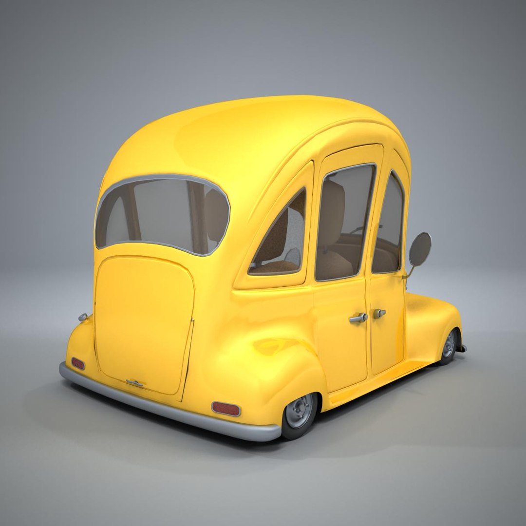 Cartoon Classic Car Max