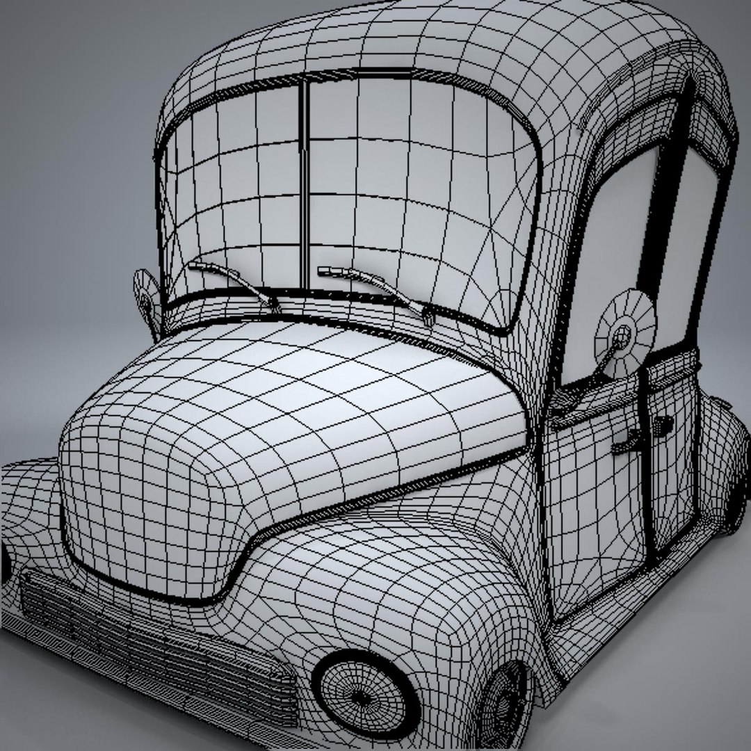 Cartoon Classic Car Max