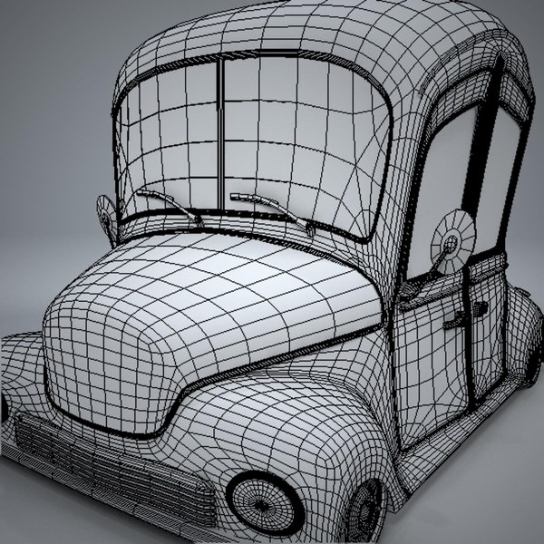 cartoon classic car max